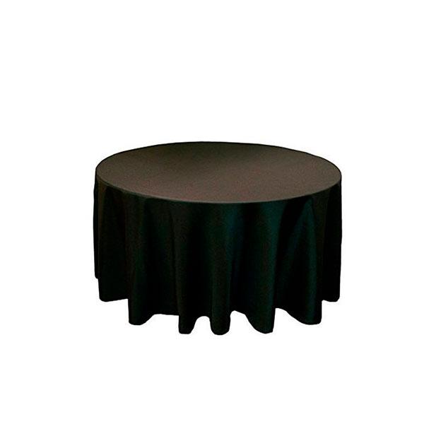 Mantel negro para matrimonios - Mantelería para eventos